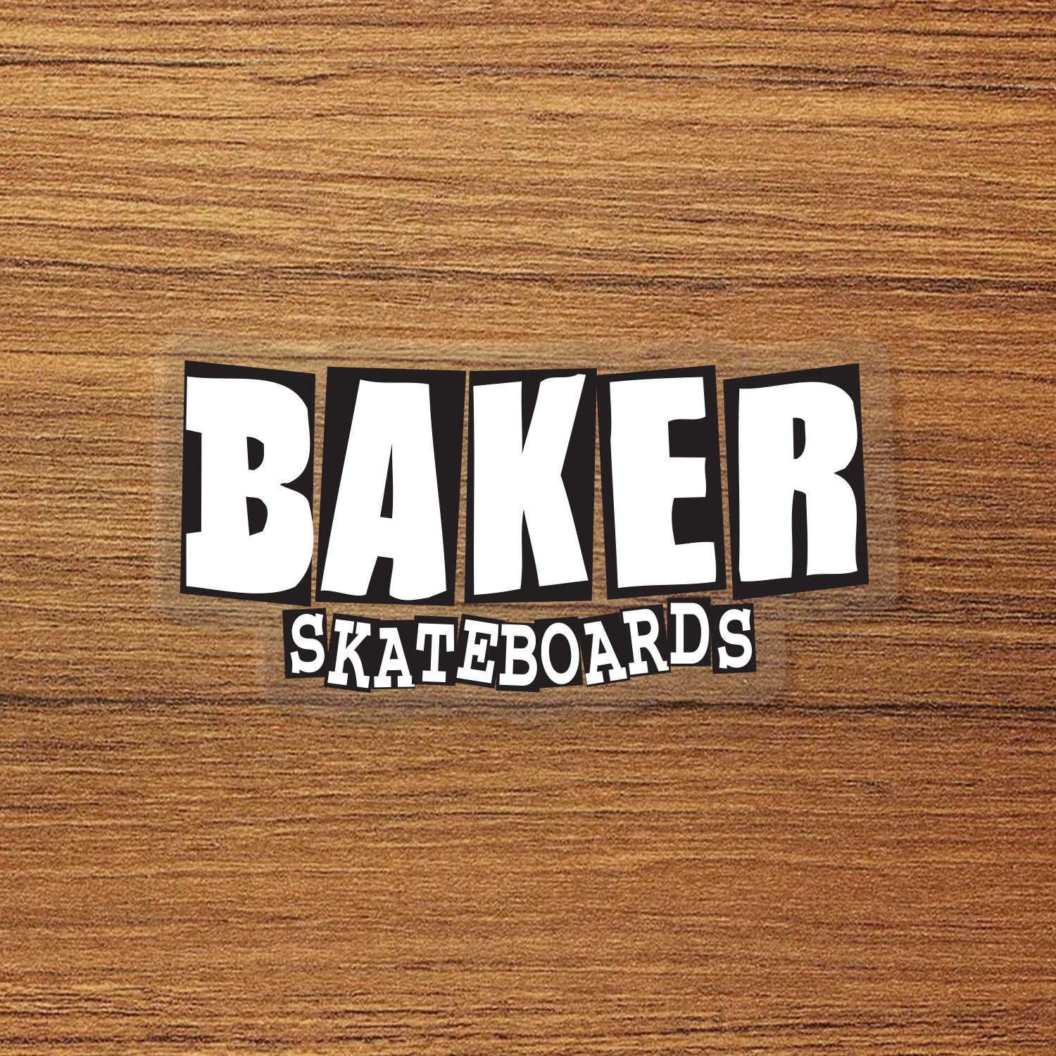 Baker Skateboards Logo Vinyl Decal Sticker – Waterproof & UV Resistant ...