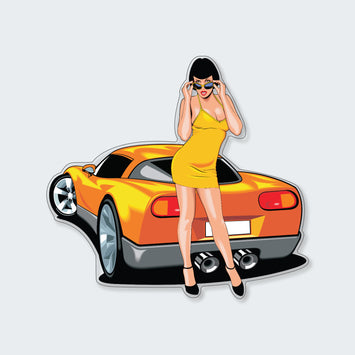 Stickers - Pinup Girls – Retrobot