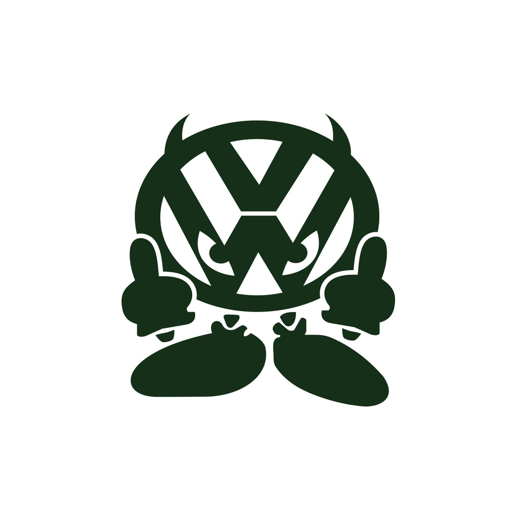 VW Devil Sticker – Retrobot