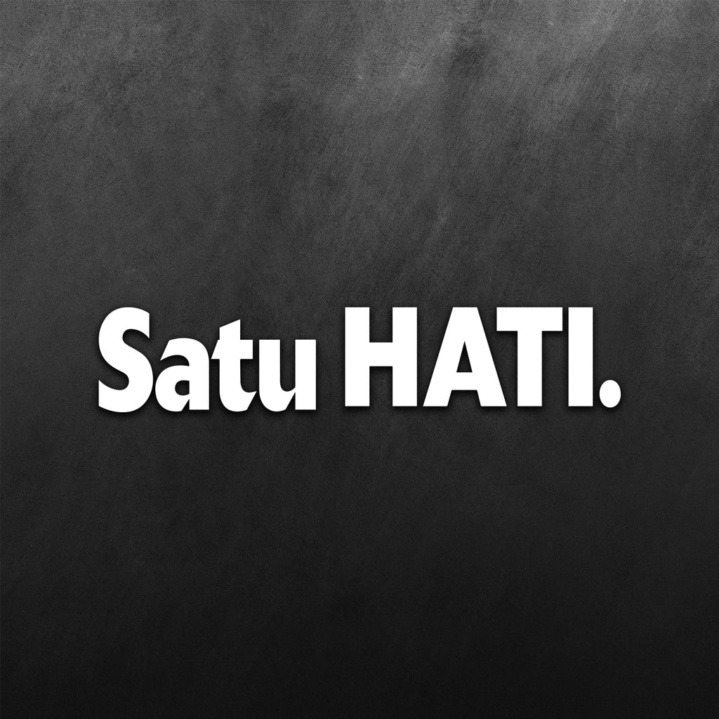 Satu Hati Honda Sticker – Retrobot