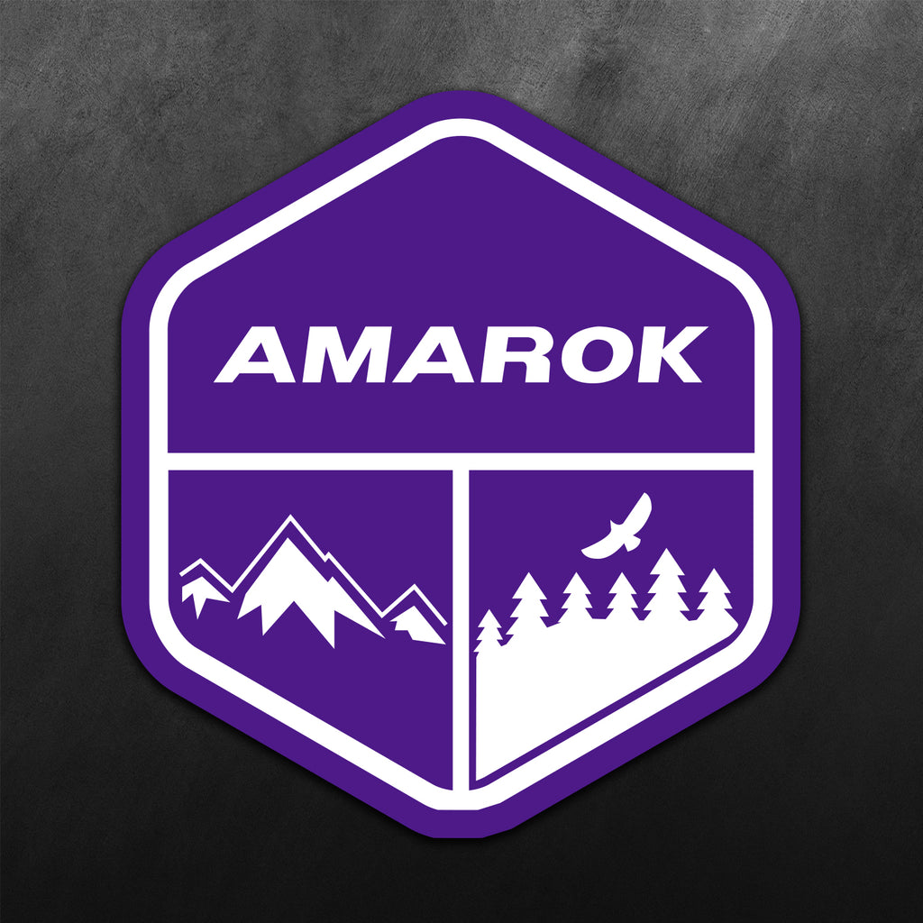Adventure Sticker for Amarok – Retrobot