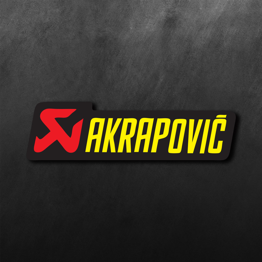 Akrapovic Logo Sticker – Retrobot